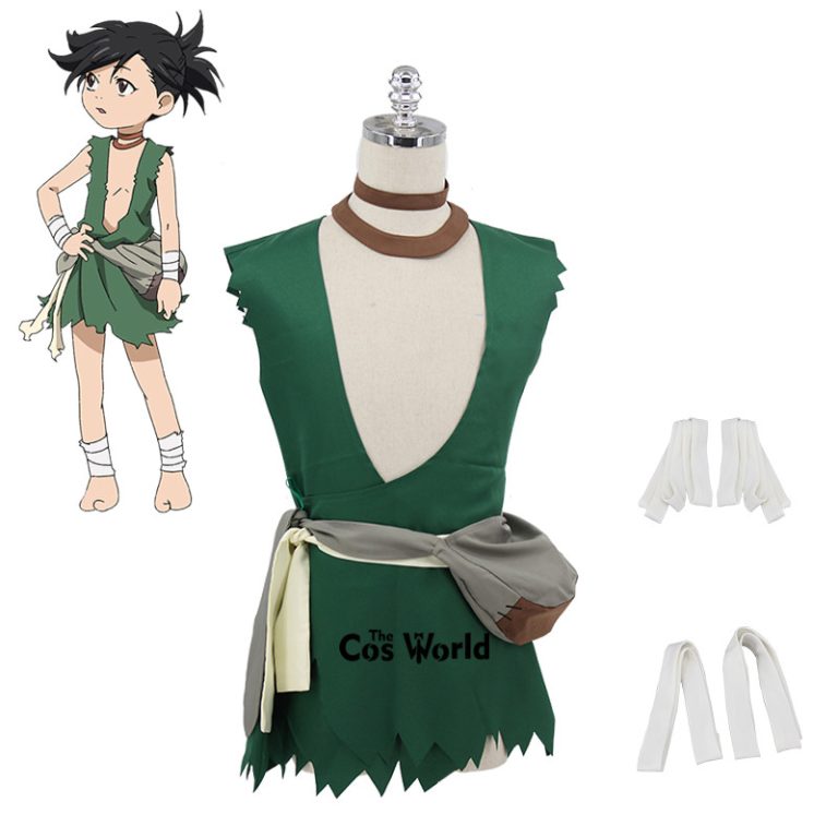 Dororo Hyakkimaru Samurai Kimono Cloak Uniform Outfit Anime Cosplay ...