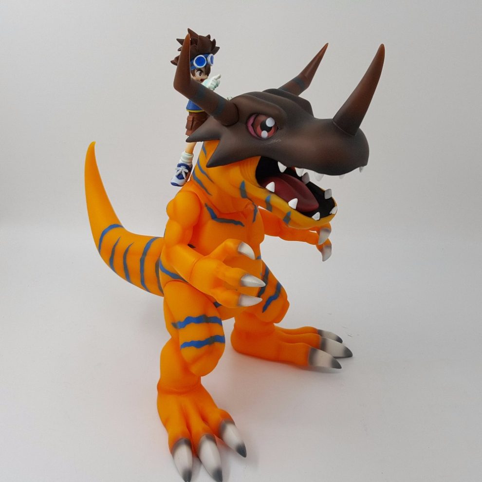 Anime Adventure Digimon Greymon Action Figure 280mm Pvc Toy Doll Yagami ...