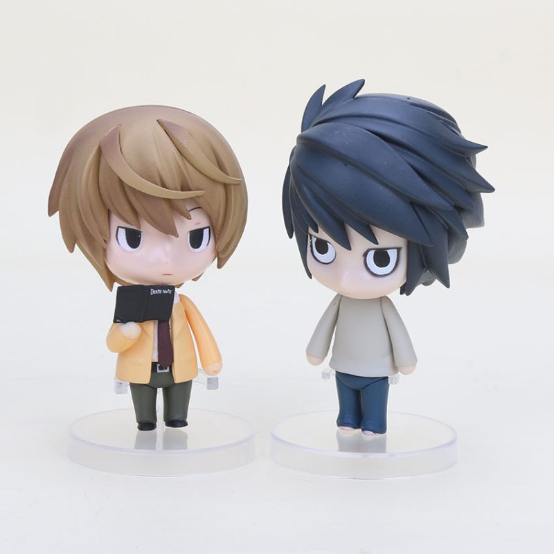 Death Note Anime 4inch Action Figures Set Yagami Light L Lawliet ...