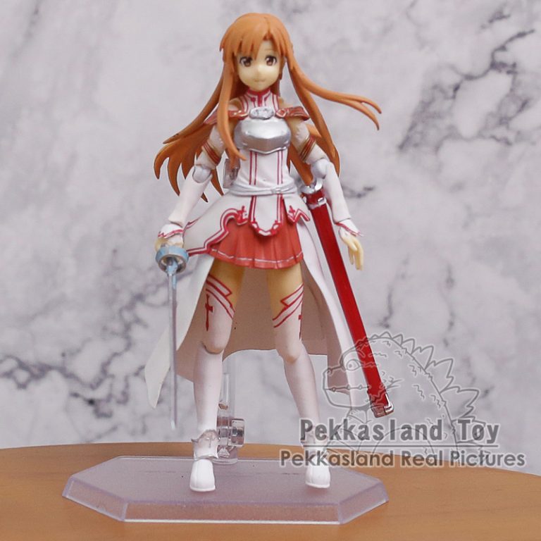 Sword Art Online Anime Pvc Action Figures Kirito Asuna Shino Figma ...