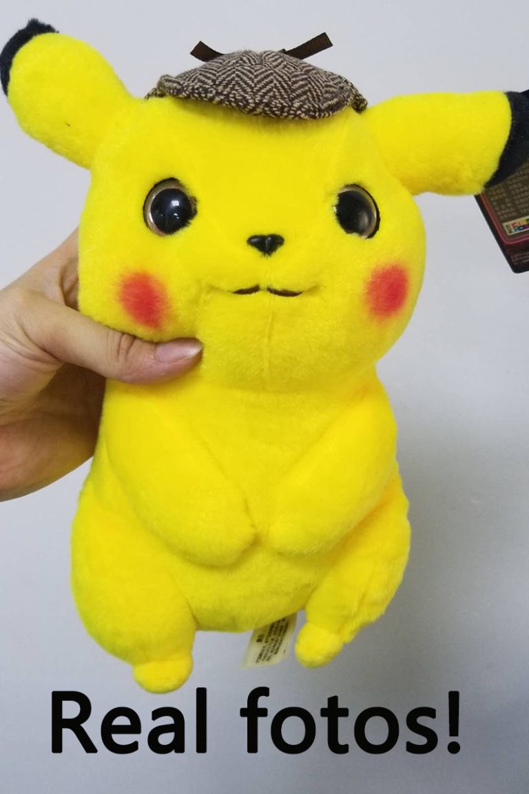 28cm Detective Pika Plush Toy Cute Kawaii Pokemon Gifts For Kids ...