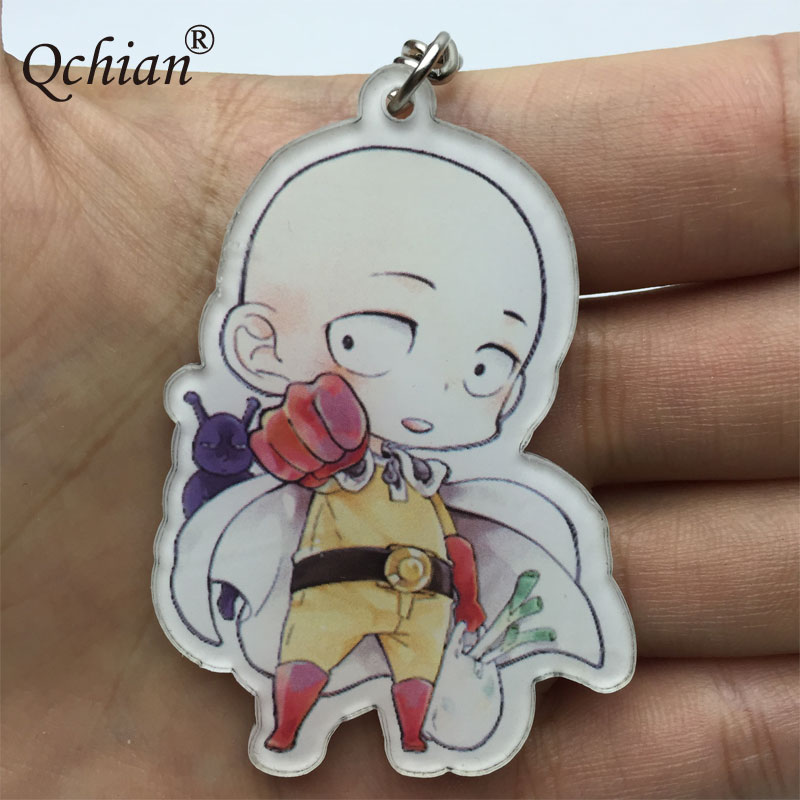 Anime Keychain Ge Animation One Punch Man - SD Genos PVC Keychain ...