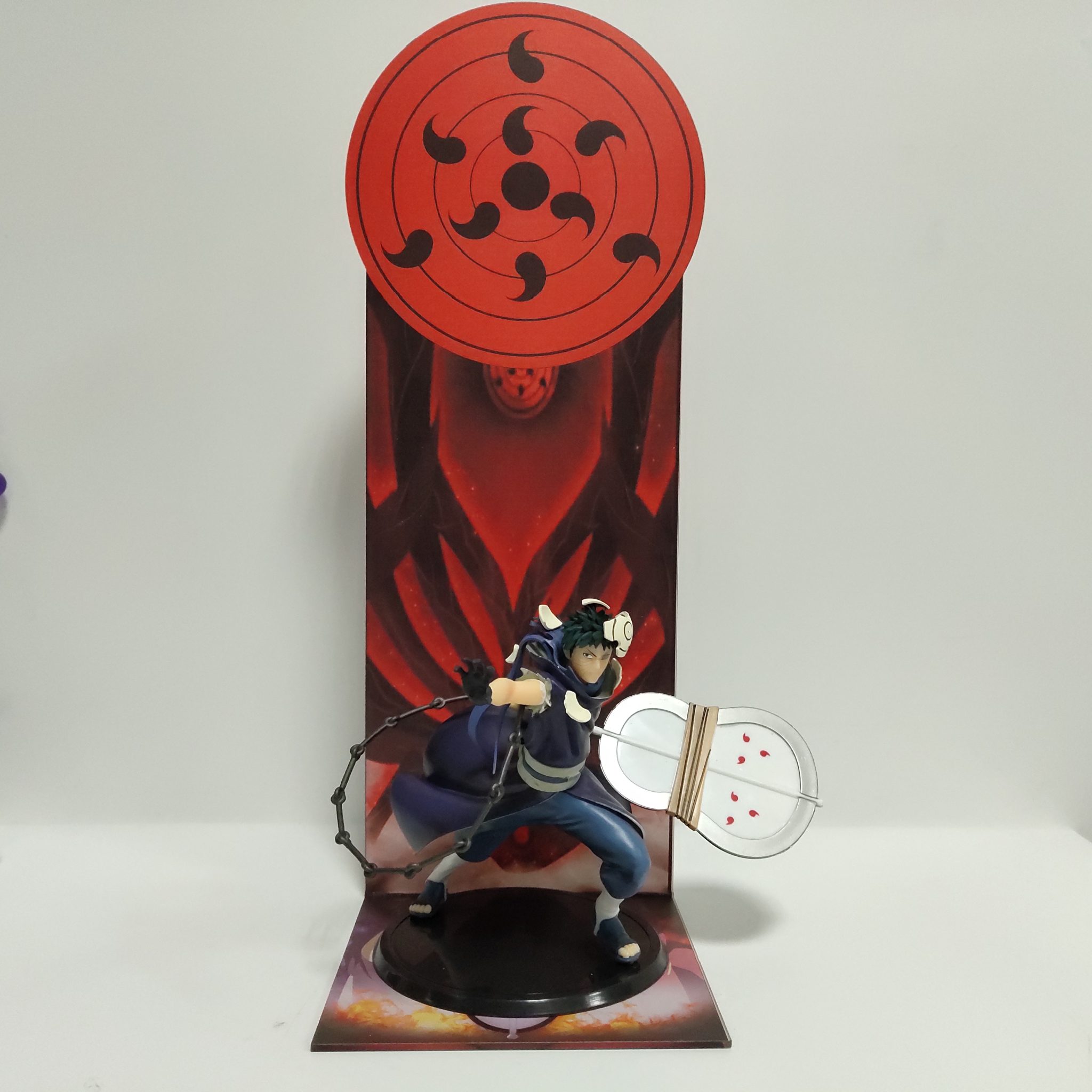 Naruto Shippuden Obito Madara Pvc Anime Action Figure With Moon Base ...