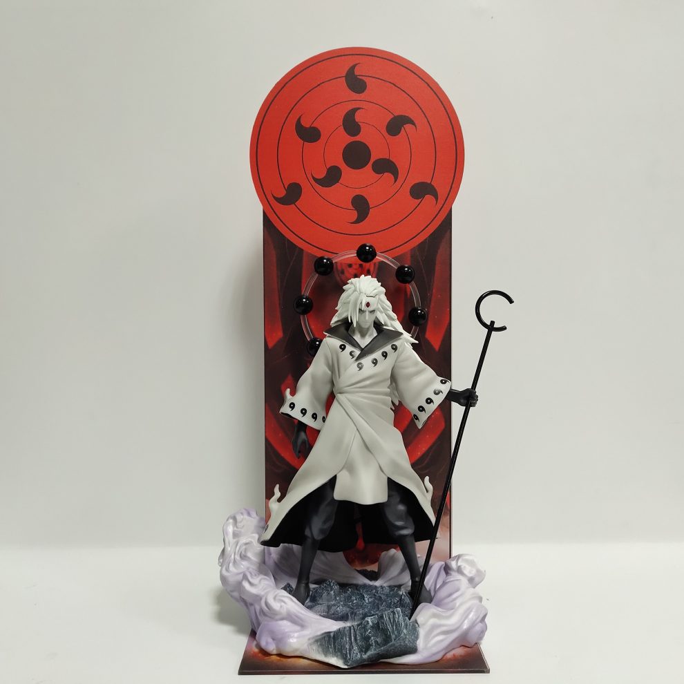 Naruto Shippuden Obito Madara Pvc Anime Action Figure With Moon Base ...