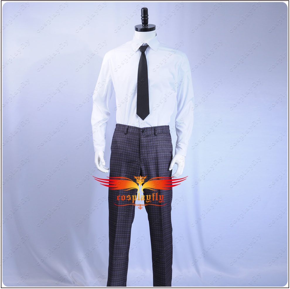 Kakegurui Cosplay Costume Custom Mens Manyuuda Kaede Red Uniform Set ...